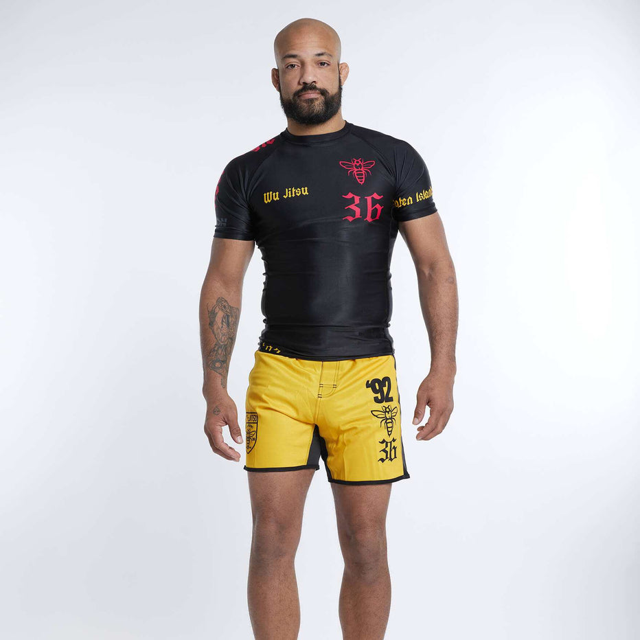 Nation Athletic Jiu JItsu | Short Sleeve BJJ Rash Guards | Wu Jitsu ...