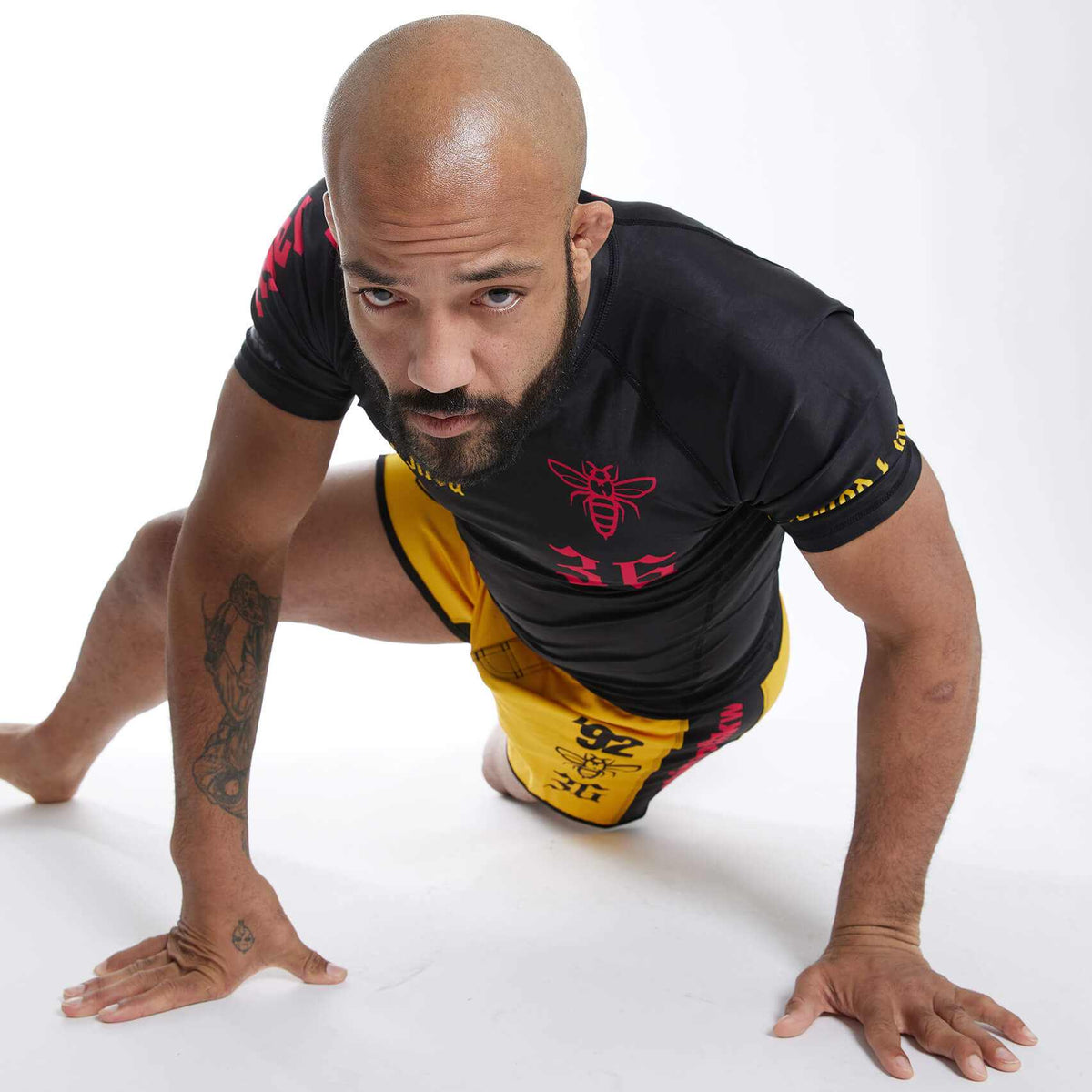 Nation Athletic Jiu JItsu | Short Sleeve BJJ Rash Guards | Wu Jitsu ...