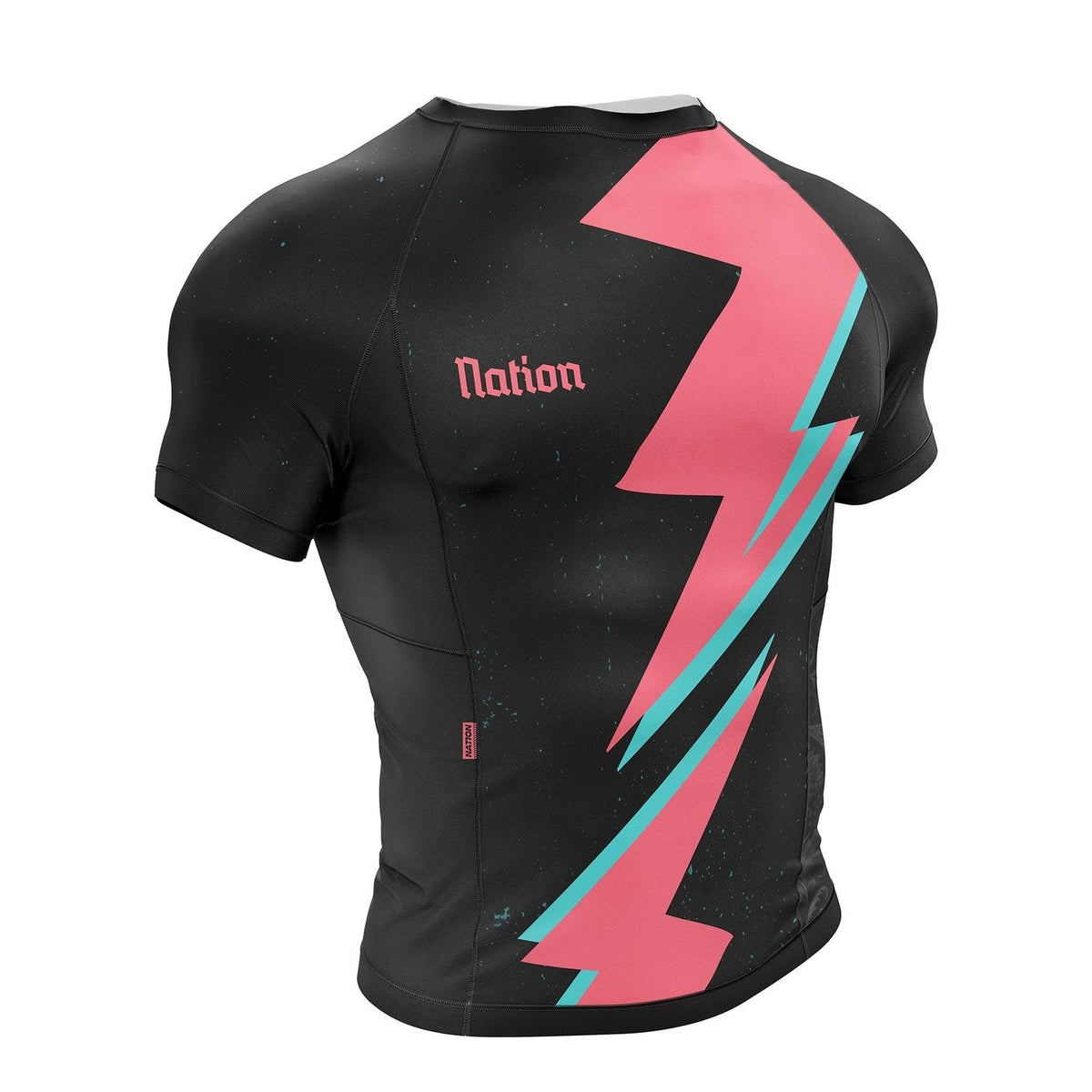 BJJ Rash Guard | Lightning-Inspired Short Sleeve Apparel – Nation ...